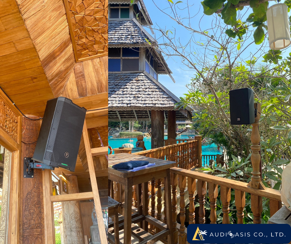 ติดตั้งระบบเสียง Background music โรงแรมสันธิยา – Audioasis